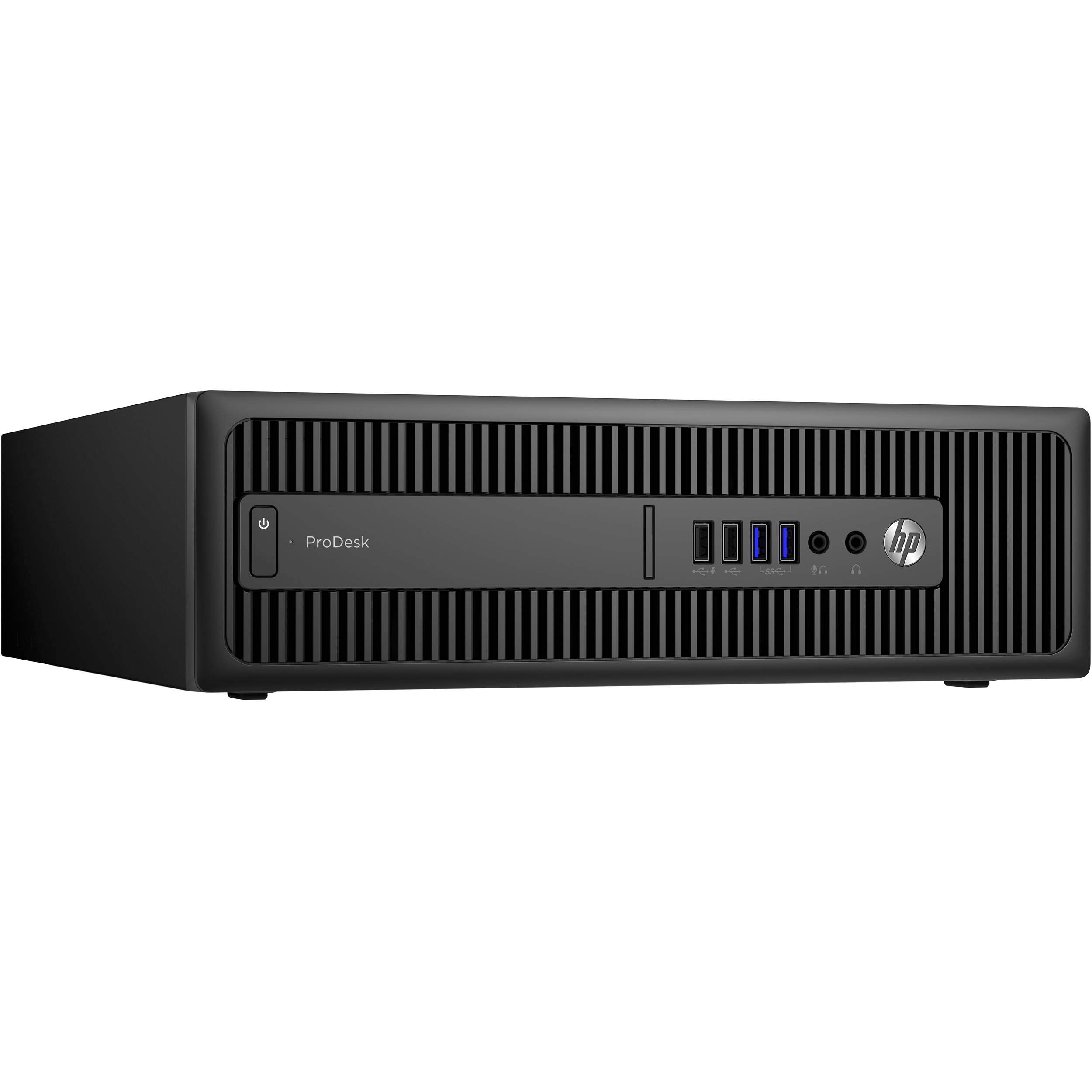 HP ProDesk 600-G1 Intel Core i5-4570 X4 3.2GHz 4GB 500GB Win10, Black (Renewed)
