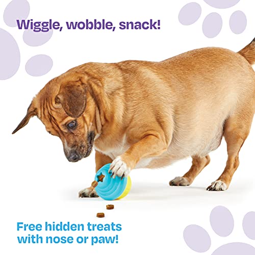Brightkins Small Cupcake Treat Dispenser for Dogs - Interactive Dog Toys, Dog Birthday Toy for All Breeds