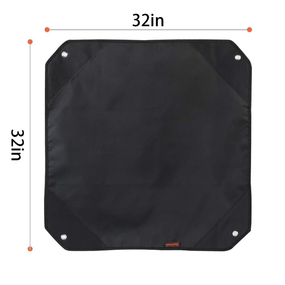 Perfitel AC Cover for outside units -Central air conditioner Cover Defender-Waterproof Heavy Duty Top Air Conditioner Cover (32X32 inch)