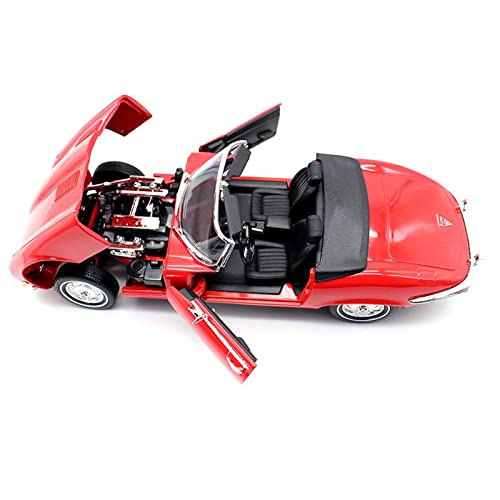 APLIQE Scale Model Vehicles for 1971 Jaguar E-Type Classic Car Simulation Die-Casting Car Metal Alloy Model Car Gift 1:18 Sophisticated Gift Choice