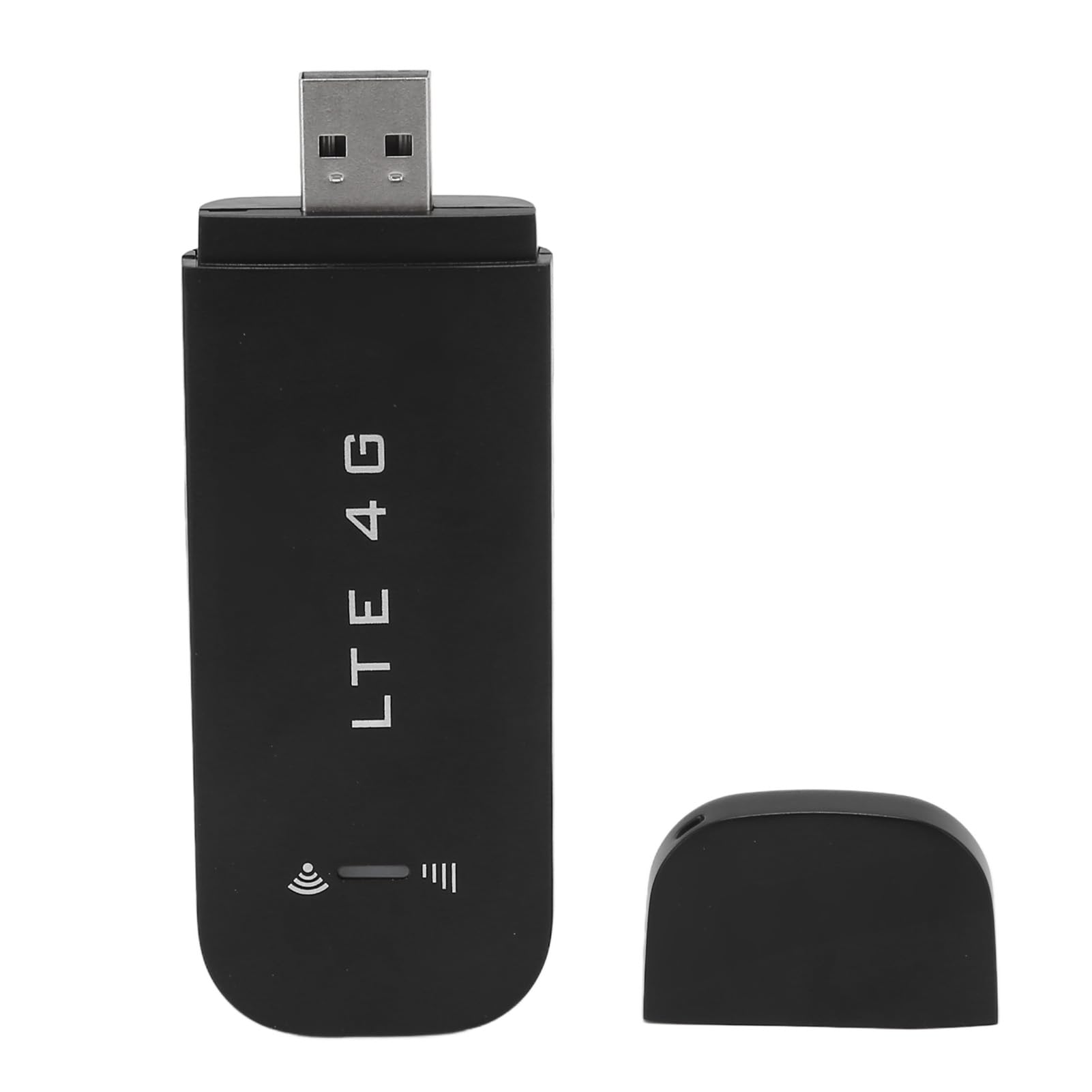 4G Router, 4G LTE USB Portable Router Pocket Mobile Network Hotspot, Support 10 Devices,USB Modem Wireless Network Smart Router with SIM Card Slot, for Car Outdoor (Black)