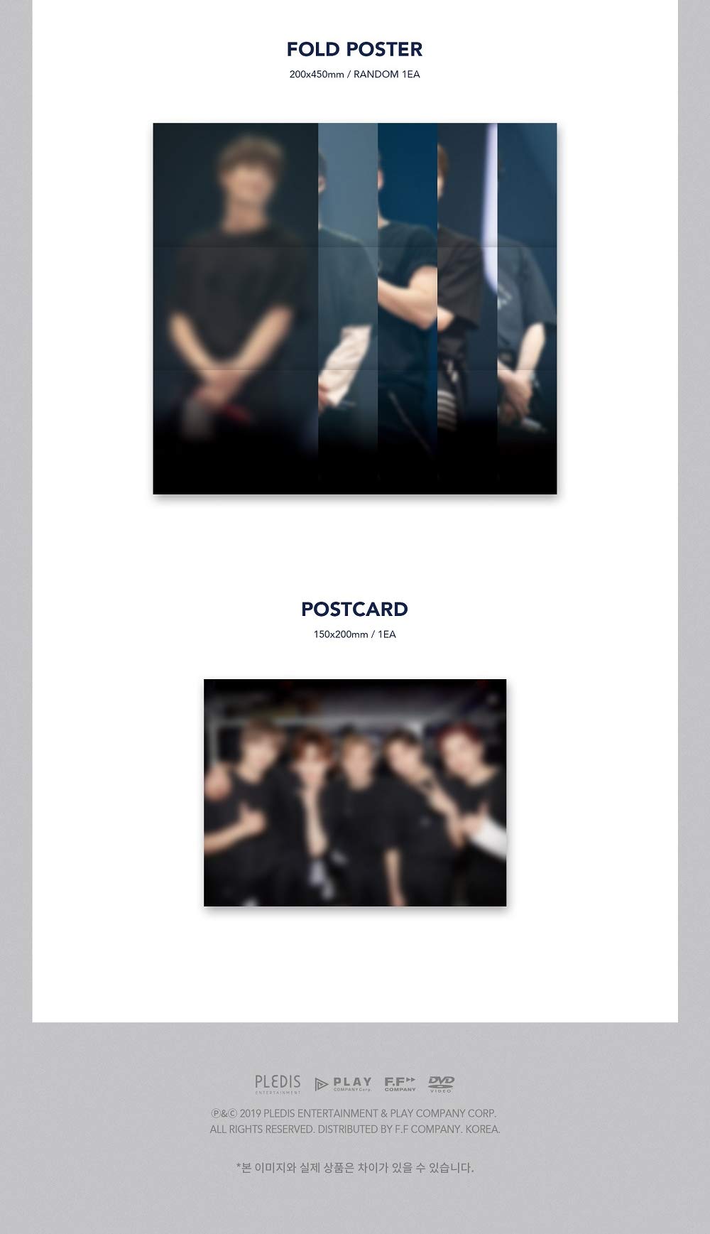NUEST NU'EST - 2019 NU'EST CONCERT Segno IN SEOUL DVD 2Discs+156p Photobook+On Pack Poster+Postcard+Double Side Extra Photocards Set