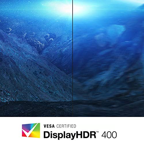 Acer Predator XB273K Gpbmiipprzx 27" UHD (3840 x 2160) IPS NVIDIA G-SYNC Compatible Monitor with VESA Certified DisplayHDR 400, Quantum Dot, 144Hz, DCI-P3, Delta E<1 (Display Port & HDMI Port), Black