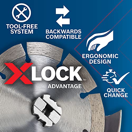 BOSCH WBX319 3 In. X-LOCK Arbor Stainless Steel Crimped Wire Cup Brush For Applications in Removing Weld Scale, Burrs and Corrosion, Preparing Painting Surfaces