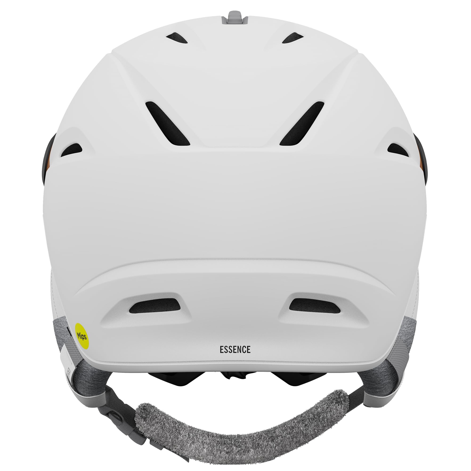 Giro Essence MIPS Vivid Snowboard Ski Helmet for Women & Youth w/Integrated Shield/Visor - Matte White - M (55.5-59cm)