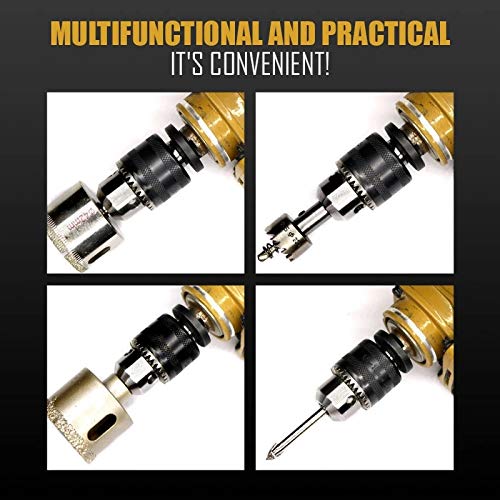 Arinda Angle Grinder Electric Drill Conversion Collets Adapter For Angle Grinder Woodworking Tool Accessories