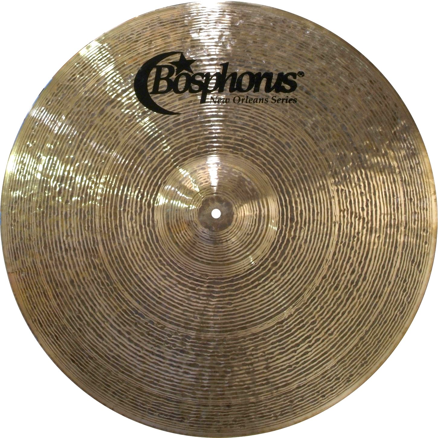 Bosphorus Cymbals N18FR 18-Inch New Orleans Series Flat Ride Cymbal