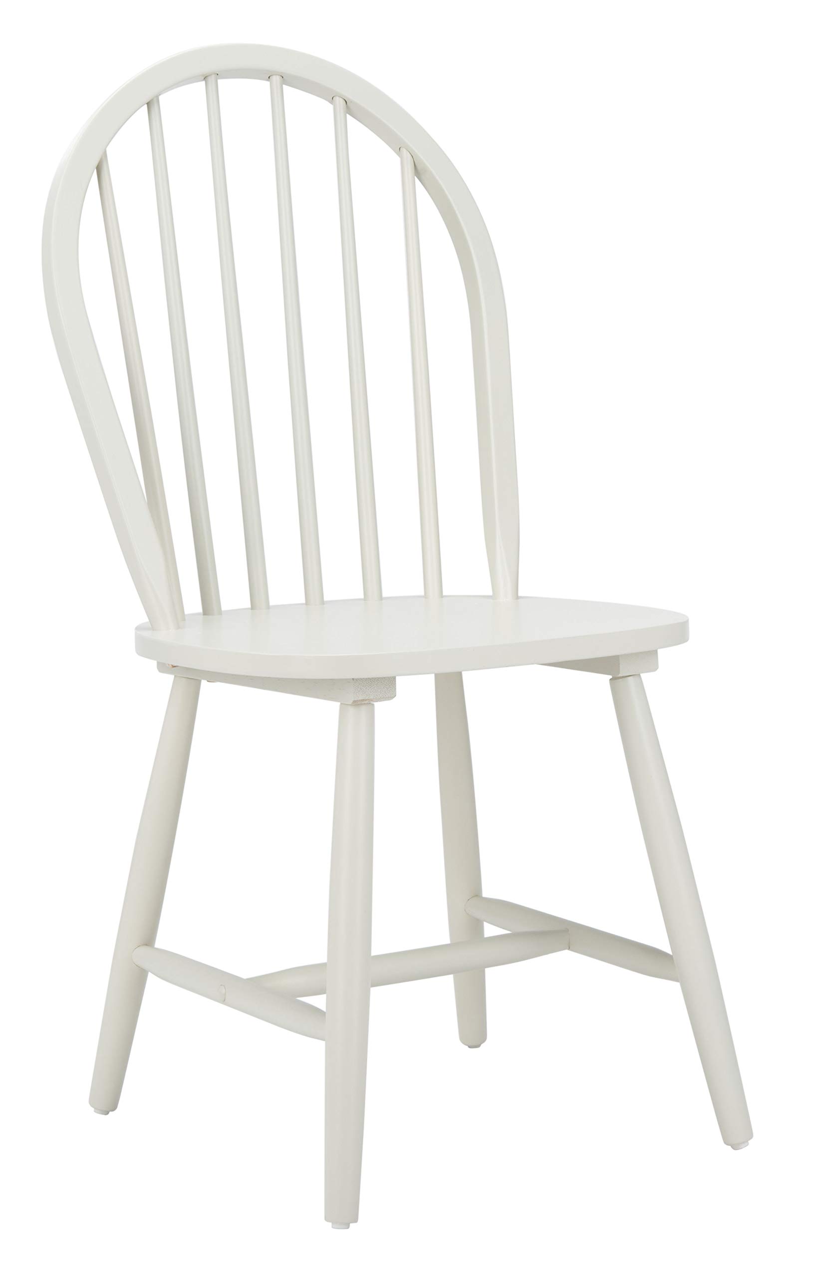 Safavieh Home Camden Farmhouse Off-White Spindle Back Dining Chair, Set of 2