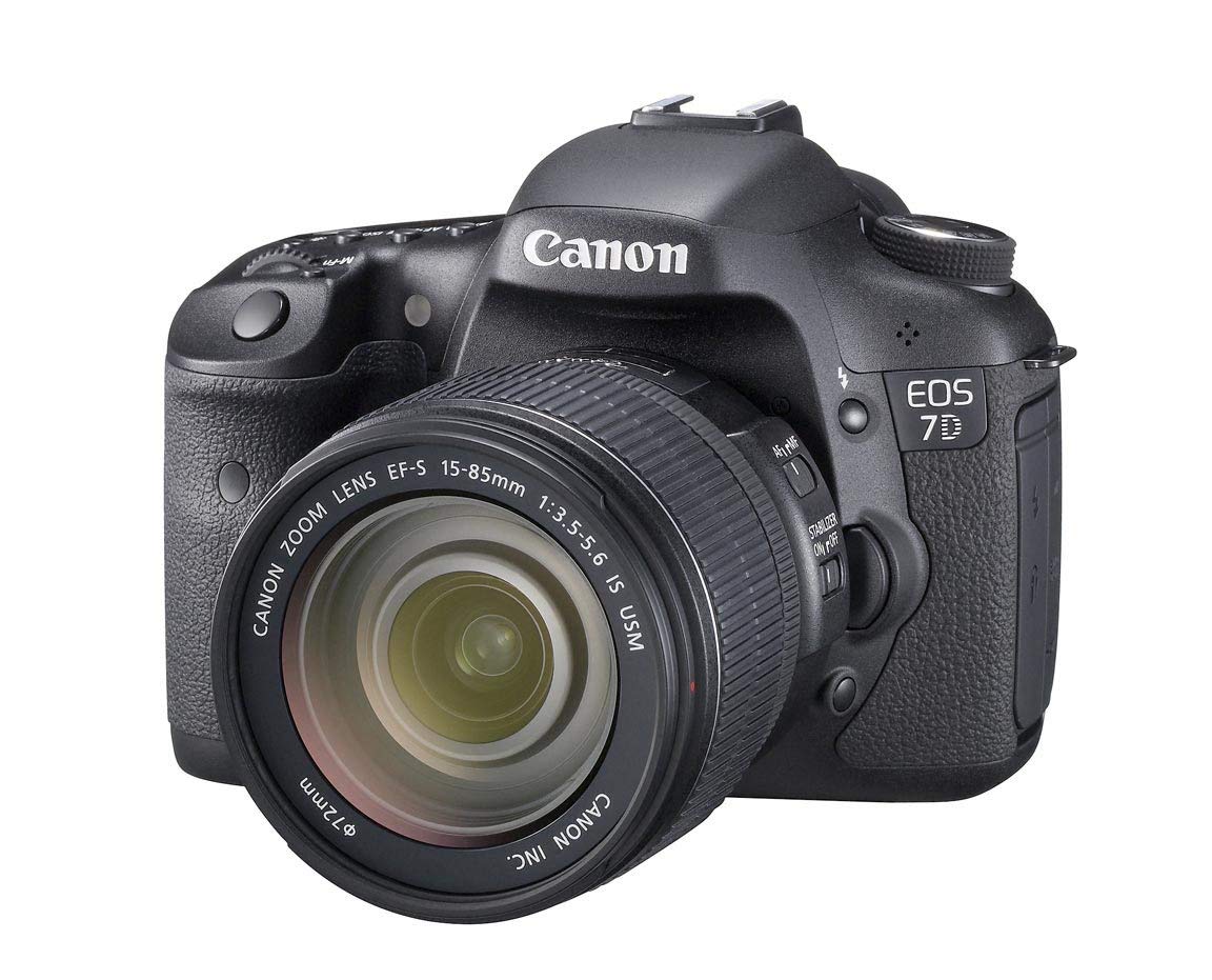 Canon EOS-7D Digital SLR Camera/Lens Kit, with Canon EF-S 18-135mm f/3.5-5.6 is Auto Focus Lens, and EF-S 15-85mm f/3.5-5.6 is USM Lens (Renewed)