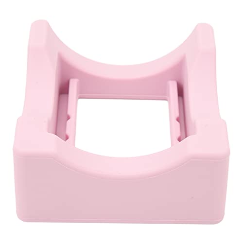 GLOGLOW Non Slip Cup Cradle, Flexible Stable Support Compact Anti Scratch Silicone Cup Cradle for Crafting for Mugs (Pink)