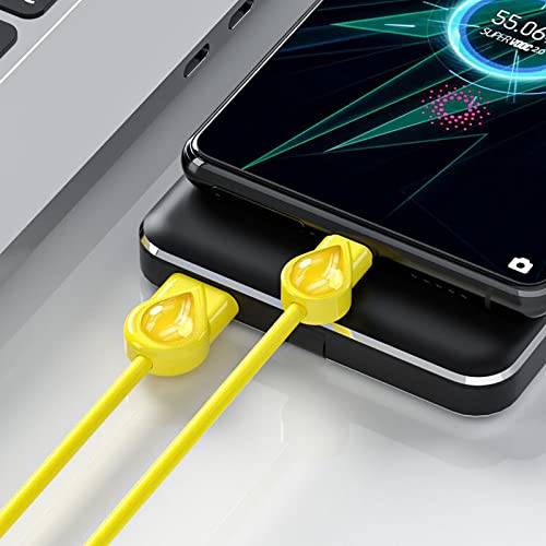 BGNTBUK Extension Cord 1m 3A Silicone Data Cable Mobile Phone Color Fast Charging Line Liquid Soft Plastic Flash Charging Cable Dc97-16782a