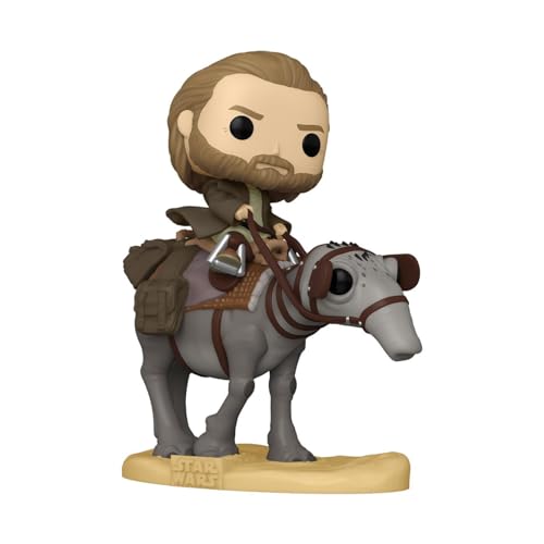 Funko Pop! Deluxe: Star Wars - Ben Kenobi on Eopie, Multicolor, 64554
