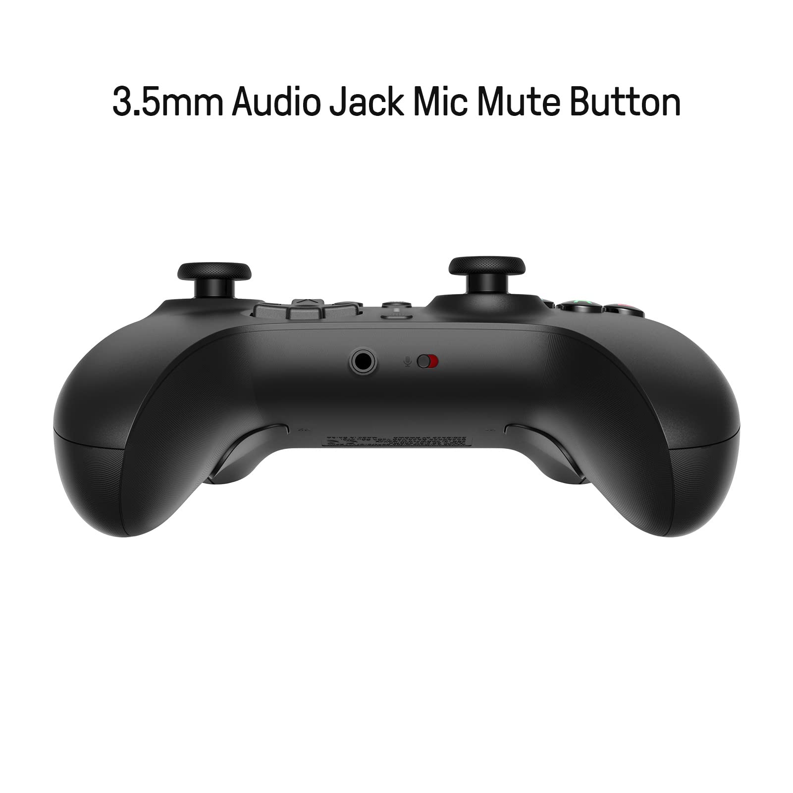 8Bitdo Ultimate Wired Controller for Xbox Series X|S, Xbox One and Windows, PC Gaming Gamepad with Back Buttons, Trigger Vibration, 3.5mm Audio Jack & Mic Mute Button - Officially Licensed (Black)