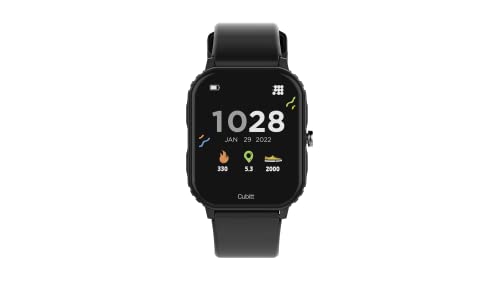 Cubitt Teens Smart Watch Fitness Tracker for Teens, with Heart Rate, Blood Pressure, Blood Oxygen, Sleep Monitor, 20+ games, Alarms, Activity Tracker 1.69'' Hi-resolution Touch Screen, IP68 Waterproof