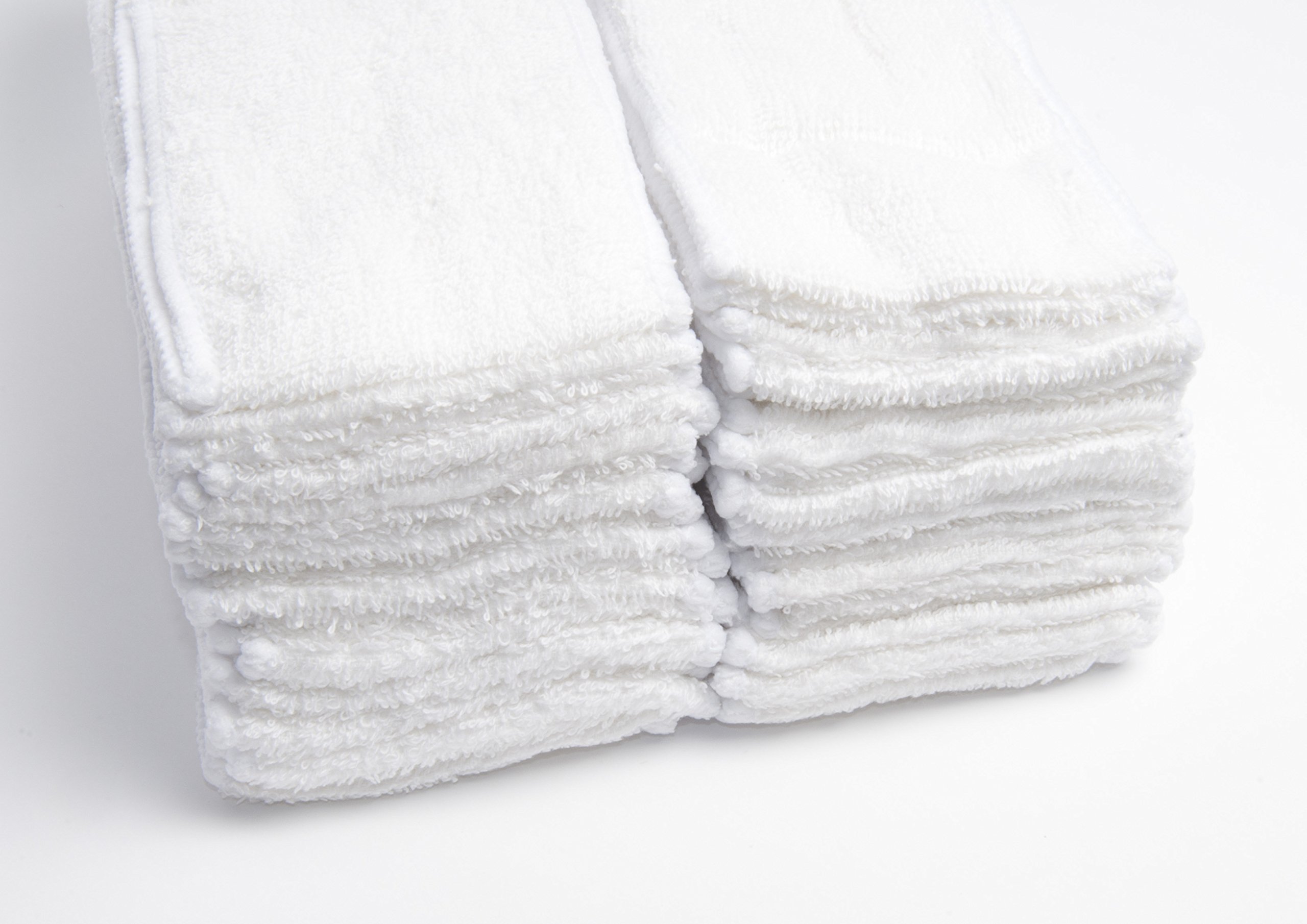 Diane Terry Cloth Neck Strips, Fast Drying Towel for Neck Use at Barber Shop, Salon, Spa, Extra Durable, Absorbent, White, 36 Count (Pack of 1), D8320