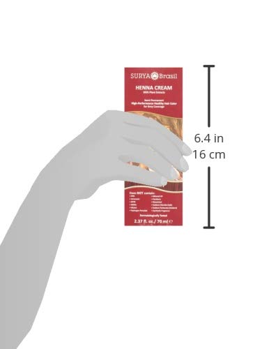 Surya Brasil Products Henna Cream, Burgundy, 2.37 Fluid Ounce