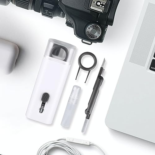 7-in-1 Electronic Cleaner Kit,Keyboard Cleaner,Laptop Cleaner Kit for Monitor, Cell Phone, Bluetooth,Headset, Lego, Airpods, Laptop Camera Lens (Black)