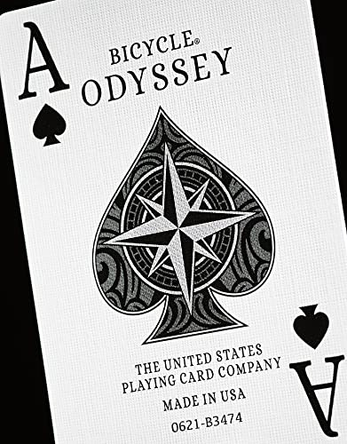 Bicycle Odyssey Playing Cards, Blue
