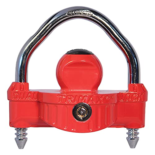 Trimax UMAX25D Universal Dual Purpose Narrow Body Trailer Coupler and U-Lock