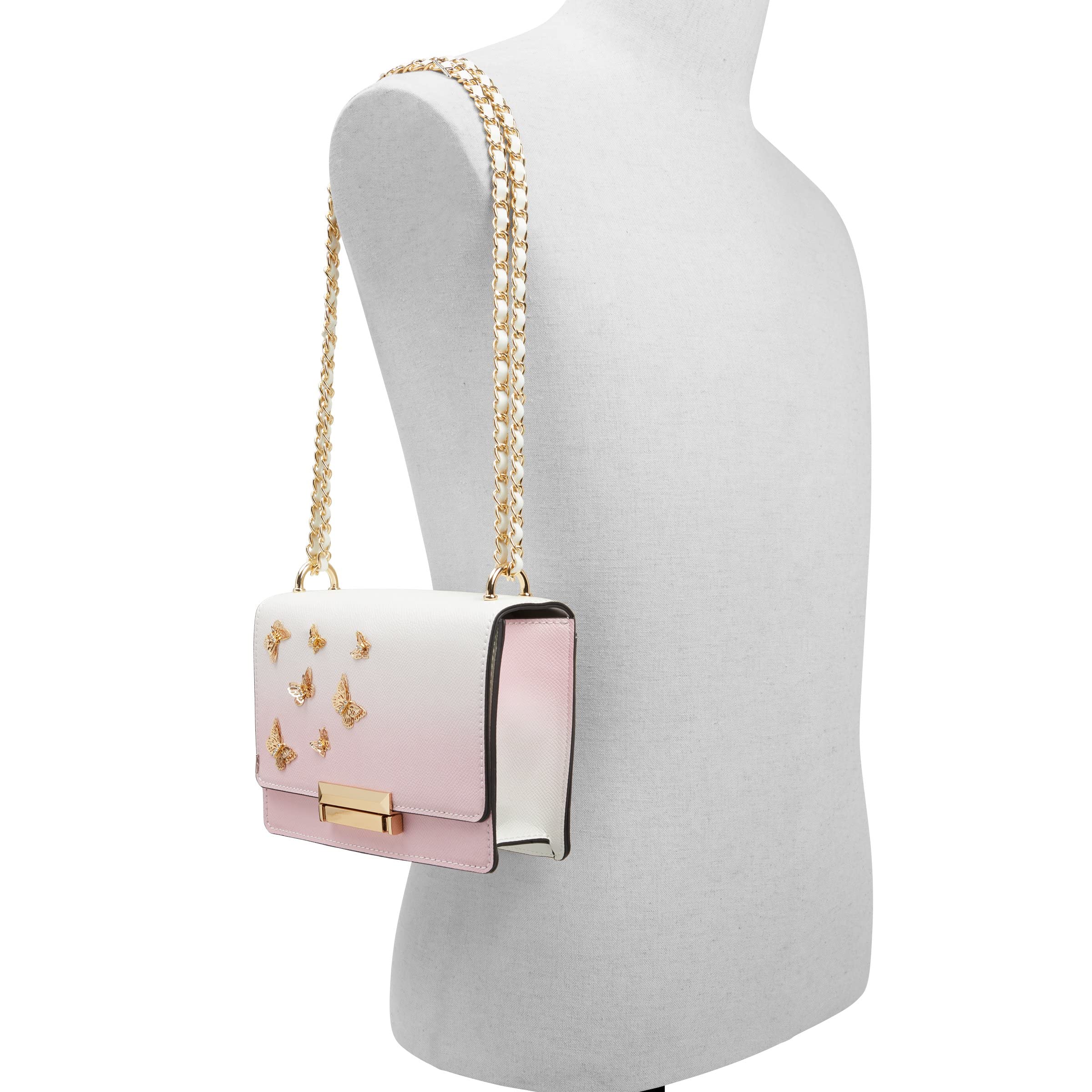 ALDO Women's Dalsbyy Crossbody Bag, Pink Overflow
