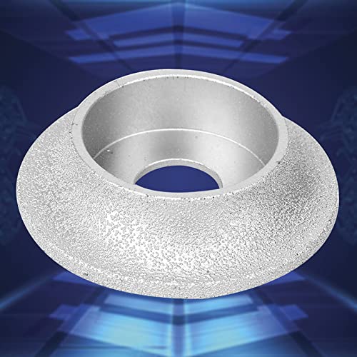 7.3cm Grinding Wheel for Angle Grinders, Brazed Diamond Grinding Wheel Stone Grinding Disc Concave Abrasive Wheel for Stone Marble Ceramic (French Grinding Wheel 1.5)