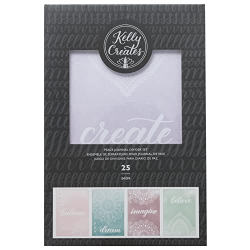 Kelly Creates 346409 25 Piece Traceable Divider, Multicolor