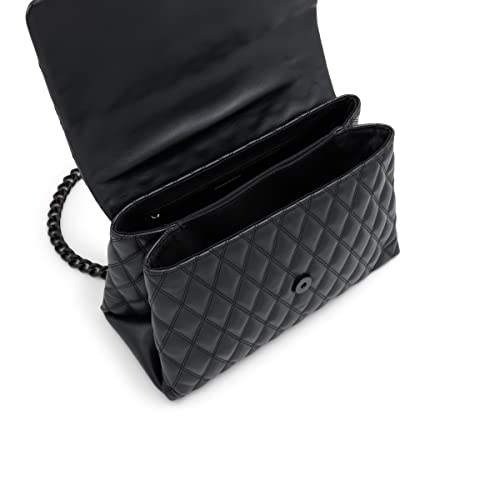 ALDO Women's Quilted Cross Body Bag, Other Black