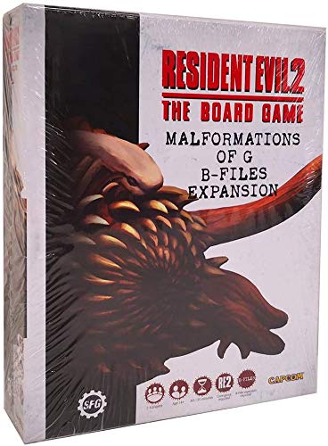 Resident Evil 2 Board Game Bundle with Survival Horror, Malformations of G B-Files, and Retro Expansion (3 Items)