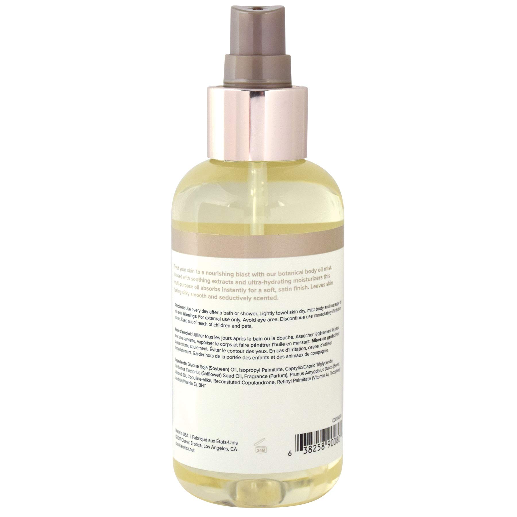 Coochy Oh So Sexy Botanical Blast Body Oil Mist - 4 oz