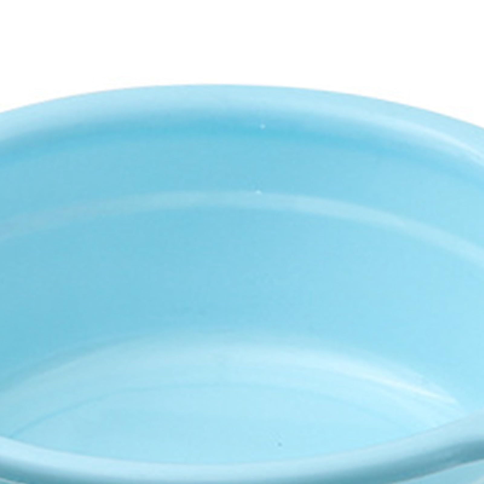 AUNMAS Large Capacity Thicken Plastic Basin for Home Dormitory with to Deformation and Extended Product Life for Washing Clothes Face Feet (L)
