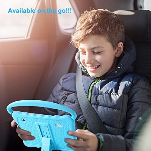 Kids Tablet 7 inch Toddler Tablet for Kids Edition Tablet with WiFi Dual Camera Childrenās Tablet for Toddlers 32GB Android 10 with Parental Control Shockproof Case Google Play YouTube Netflix (Blue)