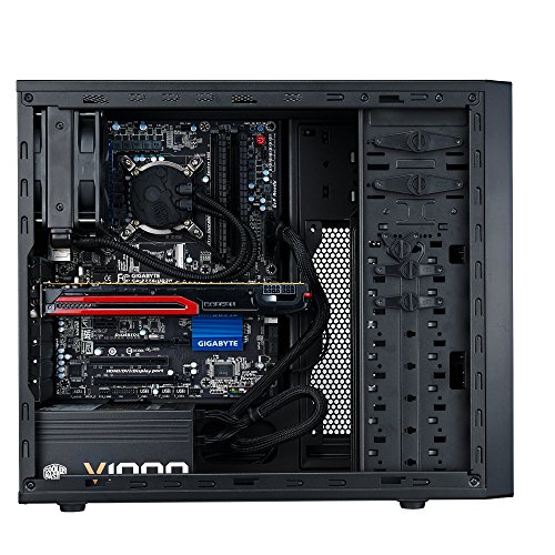 Cooler Master N400 - Mid Tower Computer Case with Fully Meshed Front Panel (NSE-400-KKN2)