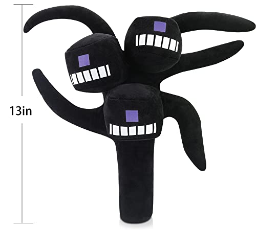 Black Withe Plush Suffed Animal Toy Pillow Character Dolls Birthday Festival Gifts for Kids
