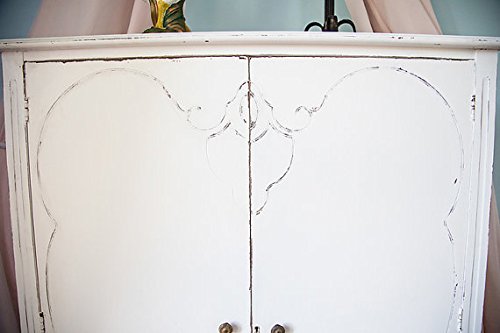 Custom Order Antique Armoire Shabby Chic White Distressed Cottage Prairie Vintage Dresser Closet