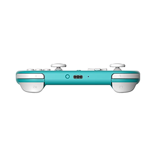 8Bitdo Lite 2 Bluetooth Gamepad for Switch, Switch Lite, Android and Raspberry Pi (Turquoise)