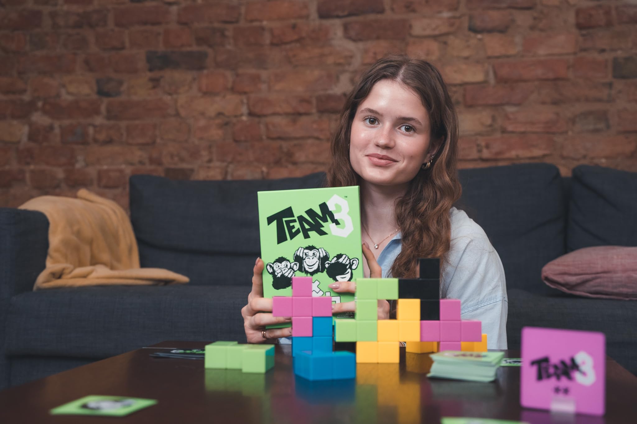 BRAIN GAMES TEAM3 Green Board Game - A Thrilling Party Game