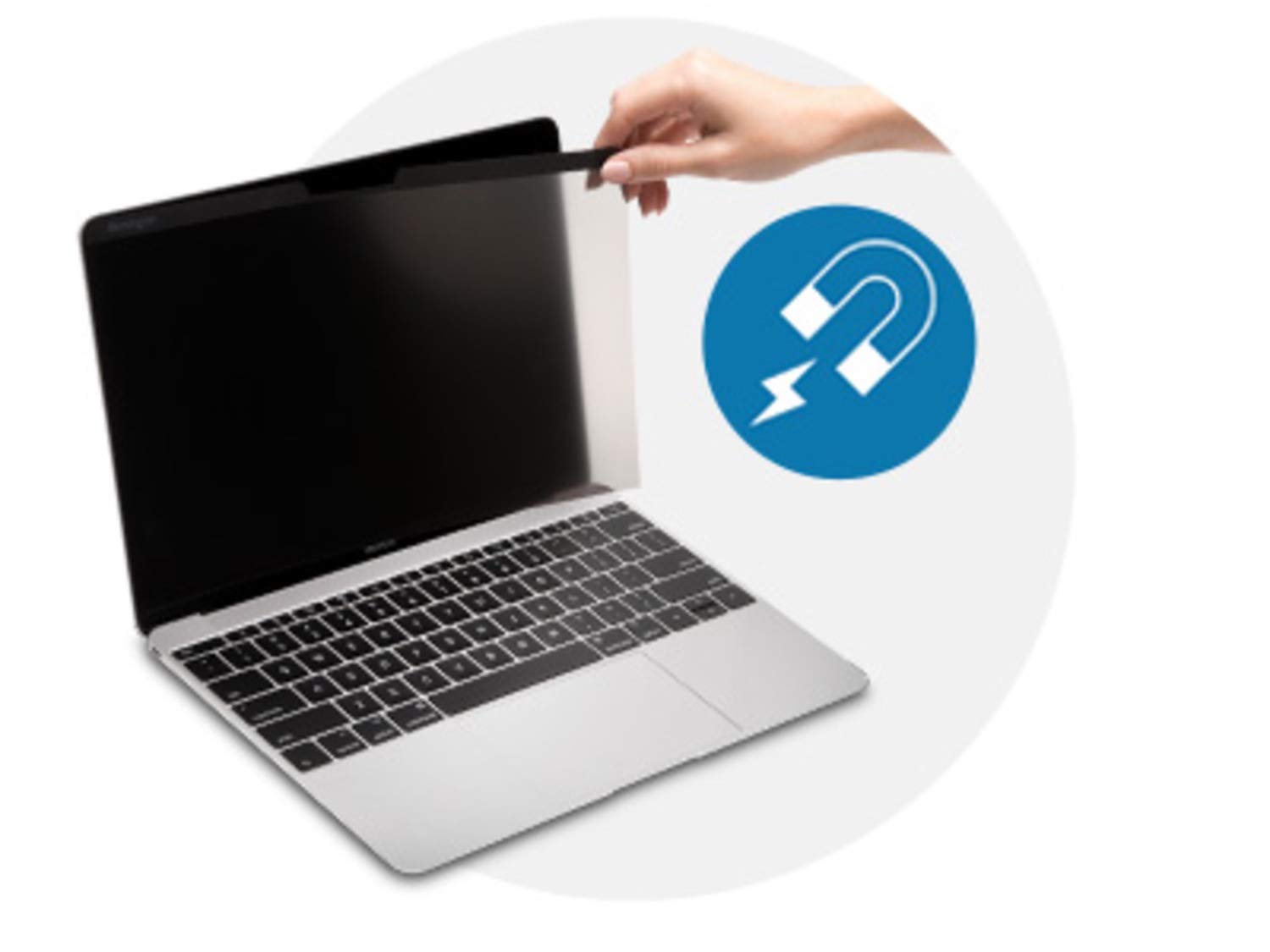 Kensington MP12 Magnetic Privacy Screen Compatible with 12" 2016/2017/2018 MacBook (K52900WW)
