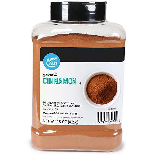 Amazon Brand - Happy Belly Cinnamon, Ground, 15 ounce (Pack of 1)