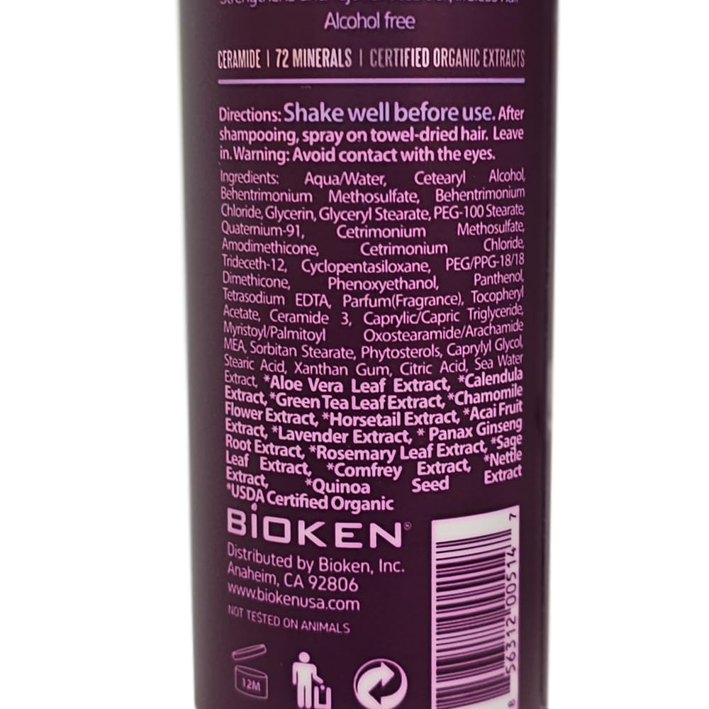 Bioken M72 Ceramide Leave-in Treatment 5 fl oz