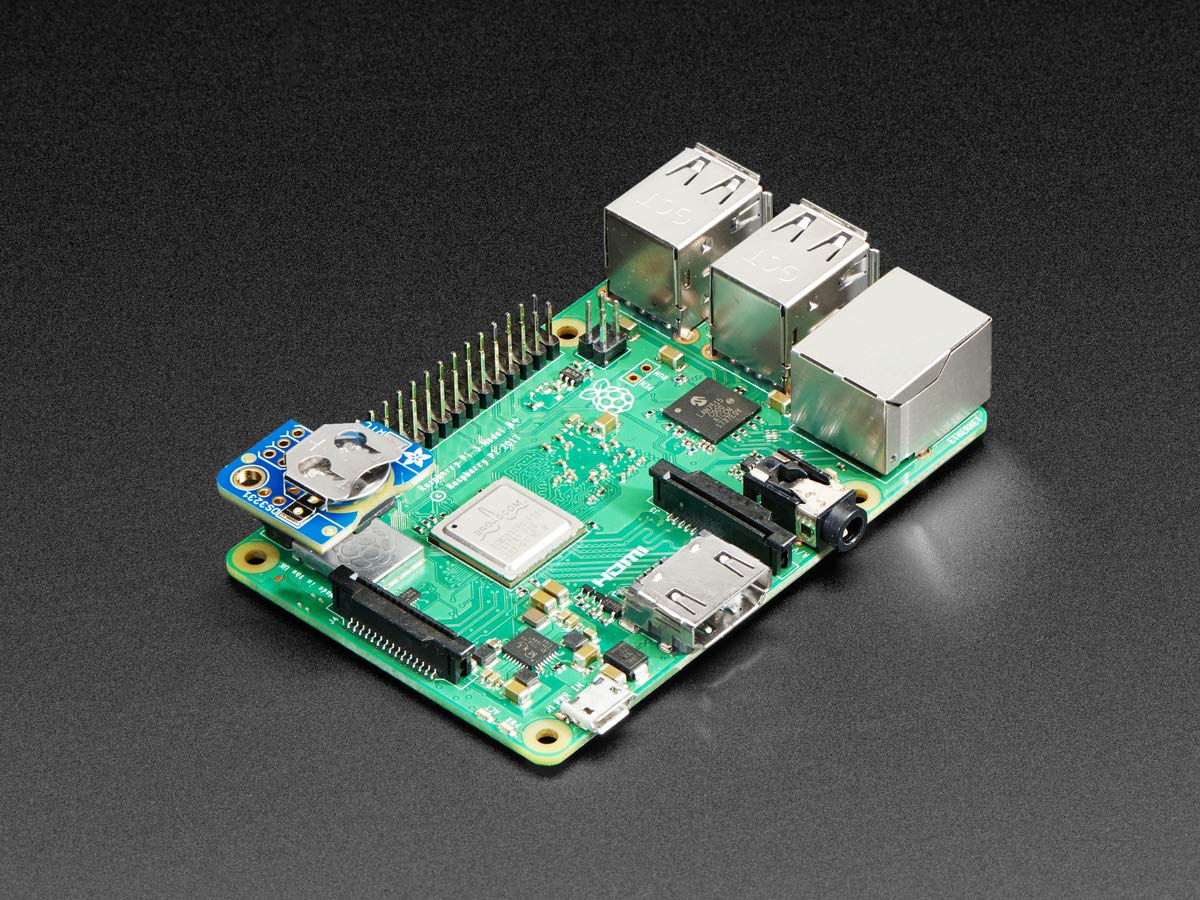 Adafruit 4282 PiRTC - Precise DS3231 Real Time Clock for Raspberry Pi