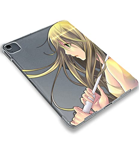 Cute Anime Kawaii Girl Umbrella case Compatible with iPad Mini Air Pro 7.9 8.3 9.7 10.2 10.9 11 12.9 inch Pattern Cover New 2022 2021 Trifold Stand 3 4 5 6 7 8 9 Generation 546 (10.2" 7/8/9 gen)