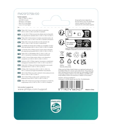 PHILIPS 128GB Snow USB 3.0