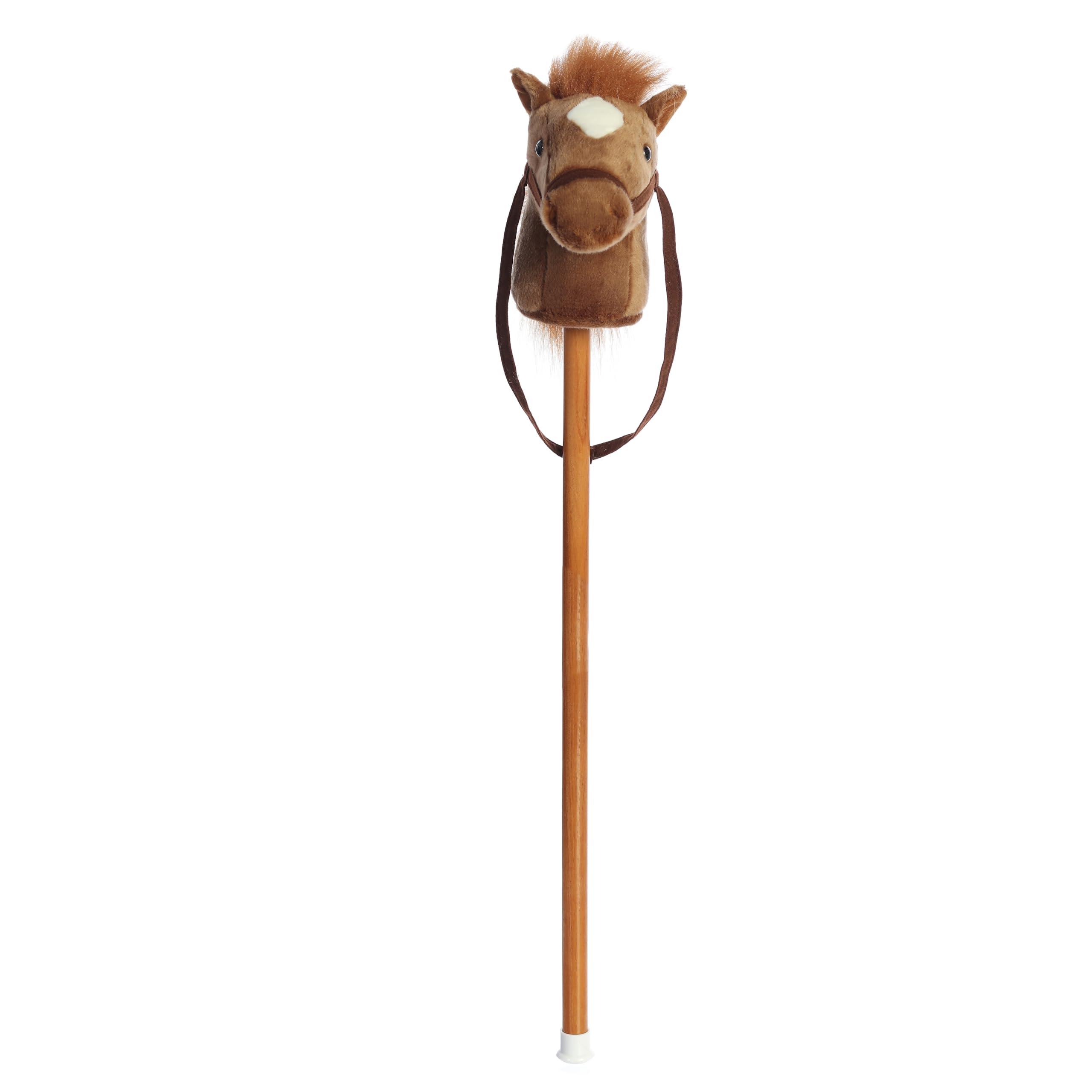 Aurora® Rideable Giddy-Up Friends™ Brown Pony Stuffed Animal - Active Fun - Imaginative Adventures - Brown 37 Inches