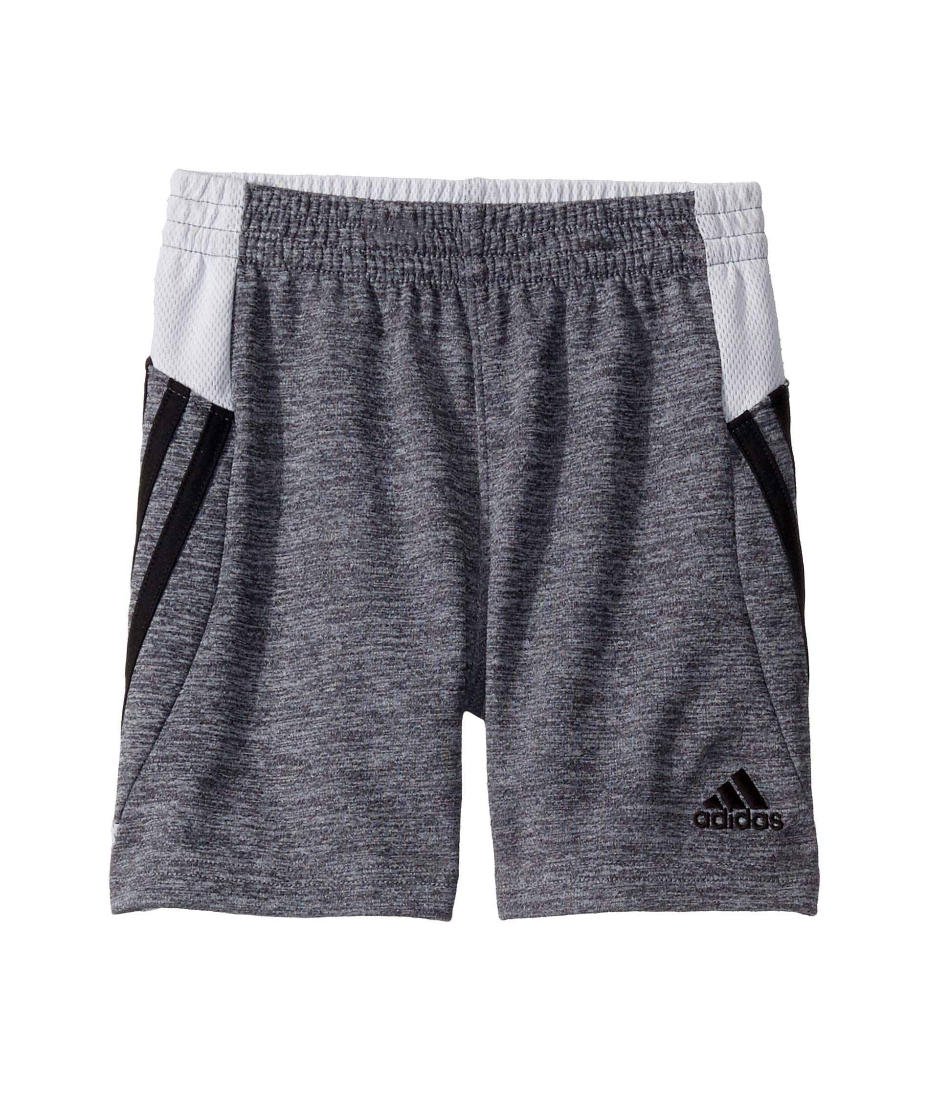 adidas Boys Climalite Melange Shorts, 2T