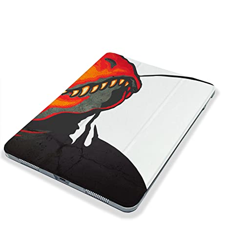 Cute Dino Aggressive T-rex case Compatible with iPad Mini Air Pro 7.9 8.3 9.7 10.2 10.9 11 12.9 inch Pattern Cover New 2022 2021 Trifold Stand 3 4 5 6 7 8 9 Generation 562 (10.2" 7/8/9 gen)