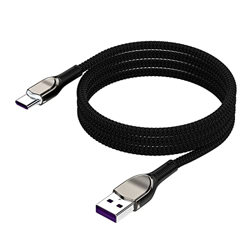 BGNTBUK Type C to Type C Cable Fast Charging 45w Type C Smartphone Charging Data Cable 5A Breathing Light Smart Fast Charging Cable 1.2m Phone Cords for Android Fast Charge