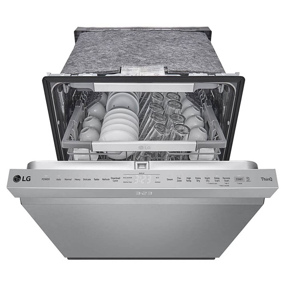 LG LDPS6762S 44 dBA Stainless Steel Top Control Smart Dishwasher