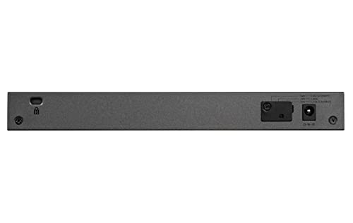 NETGEAR 8-Port Gigabit Ethernet PoE Network Switch, Hub, Internet Splitter (GS108LP) - with 8 x PoE+ @ 60W Upgradeable, Desktop/Rackmount, and ProSAFE Lifetime Protection