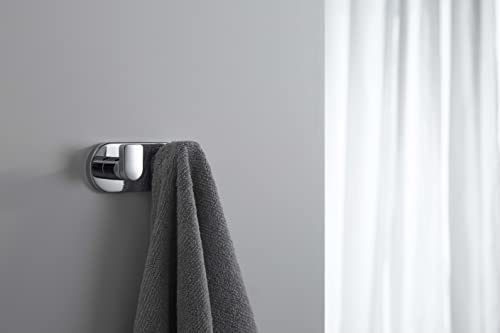 KOHLER K-73146-CP Composed Double Robe Hook, Polished Chrome