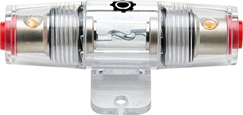 InstallGear 8/10 Gauge AWG in-Line AGU Fuse Holder with 80 Amp Fuse | for 8 Gauge or 10 Gauge Wire | Auto Parts, Automotive, Marine, Industrial | Inline Fuse Holders